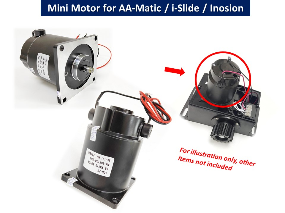 Autogate DC Sliding Mini Motor for AA-Matic / i-Slide / Inosion DC ...