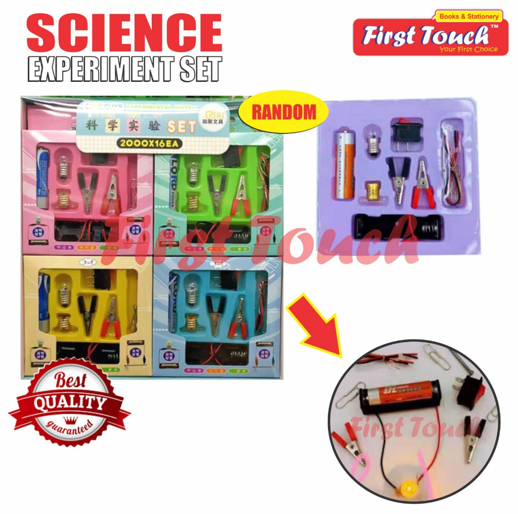 Science Experimental Kit Lab Set DIY Circuit Conductor Simple Electric ...