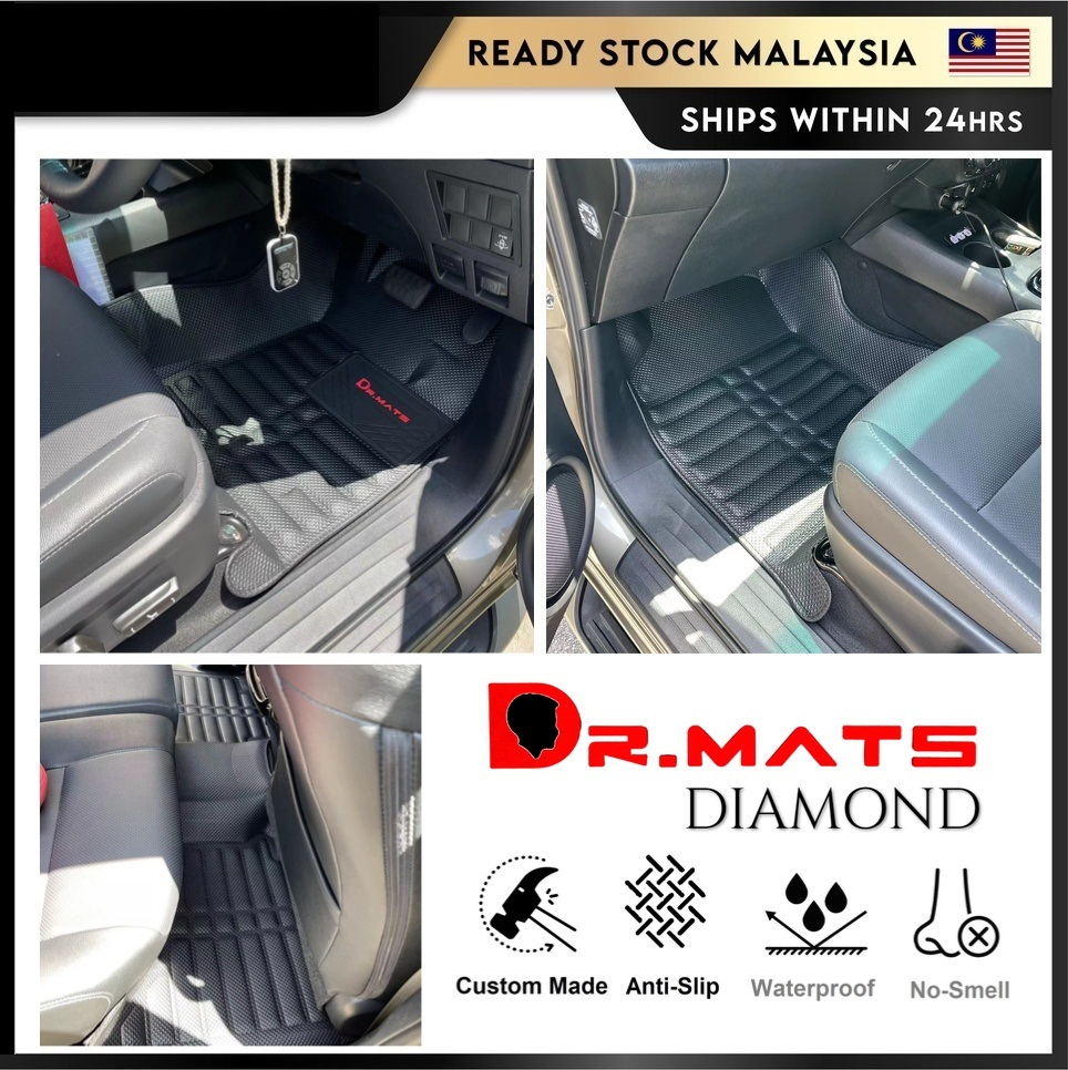 5D Carpet Toyota Hilux Vigo Revo Rocco Rogue New 2005-2023 Car Floor ...