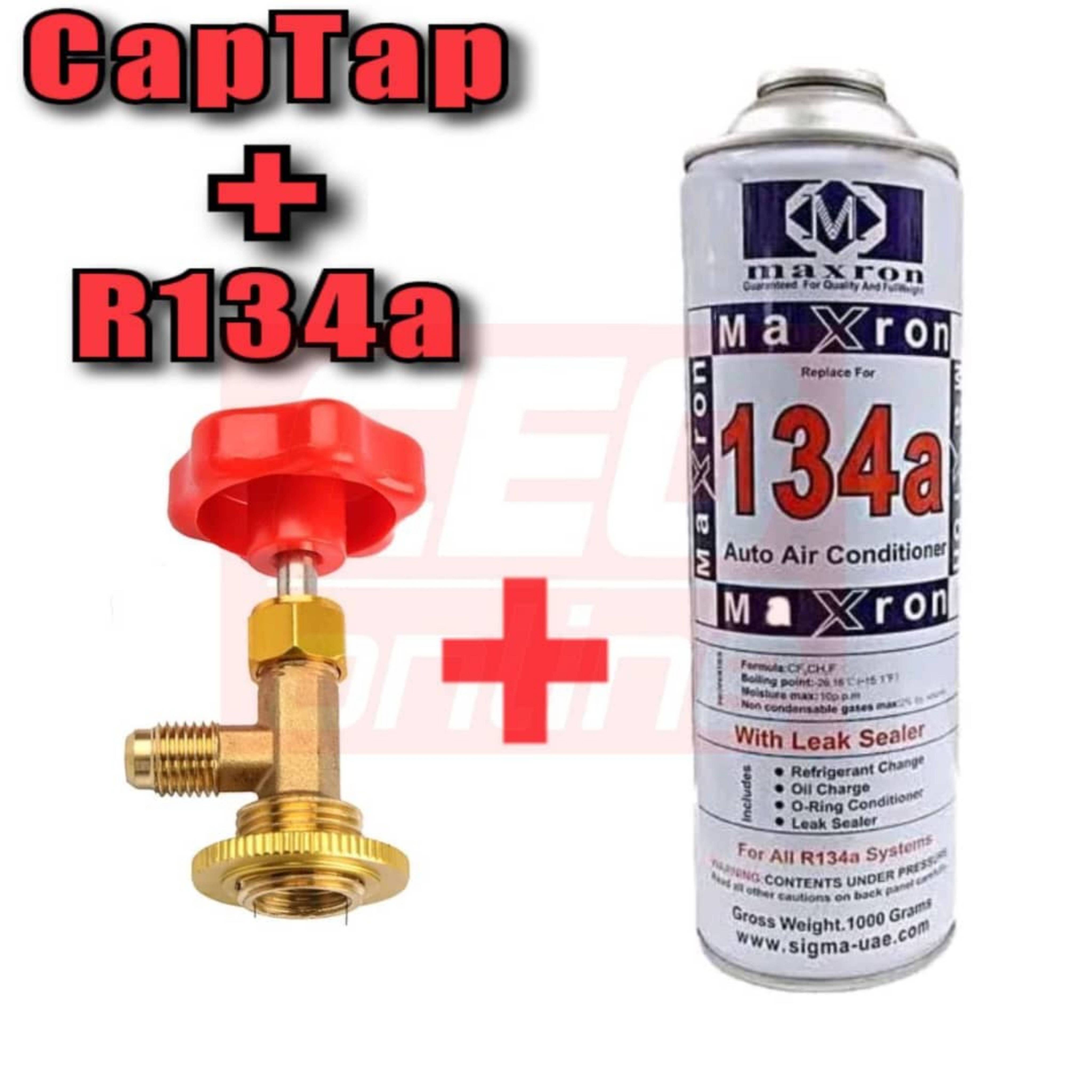 CEO 🇲🇾 Cap Tap R134a Refill Adapter M14 Car Valve Cap Dispenser Car Air ...