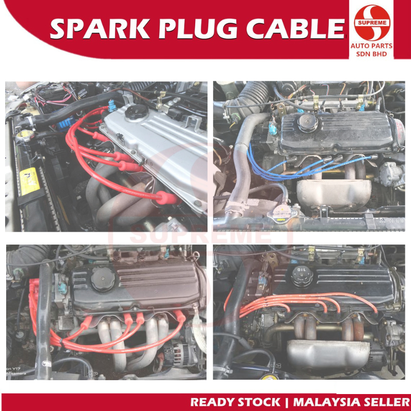 S2U NGK Spark Plug Cable Hyundai Atos 1.0 1.1CC Tali Plug Wayar Kereta ...