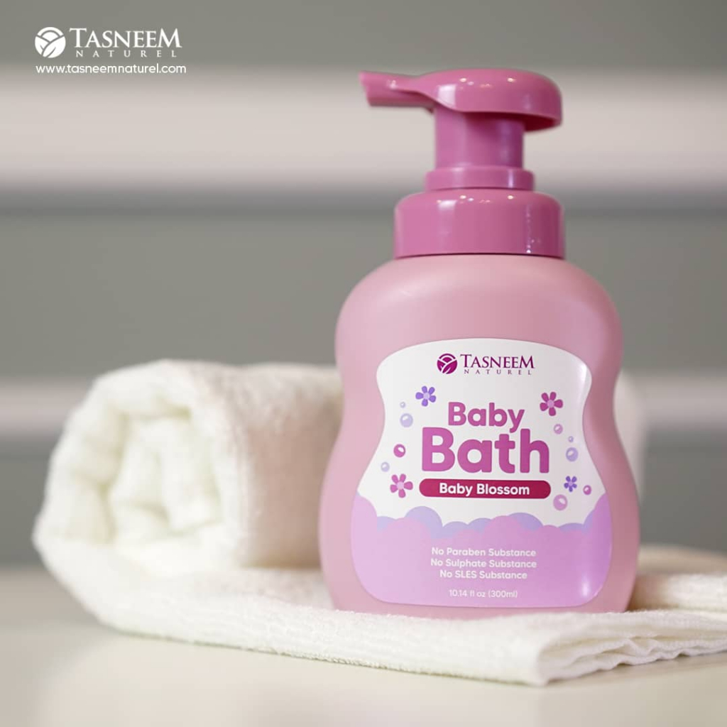 TASNEEM NATUREL Bubbly Baby Bath Baby Blossom 300ml | Shopee Malaysia