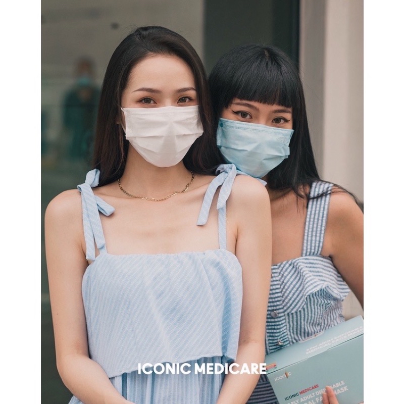 Iconic 3 Ply Medical Face Mask - Signature (50pcs) | Shopee Malaysia