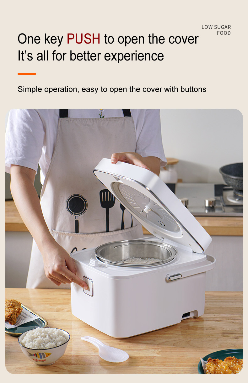 3L capacity Stainless Steel Less-sugar Smart Pre-set Timer Multiple ...