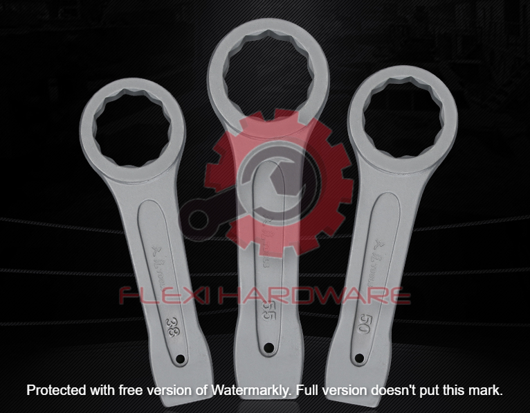Premium Quality Heavy Duty Slogging Ring Wrench Hammer Ring (24mm to ...