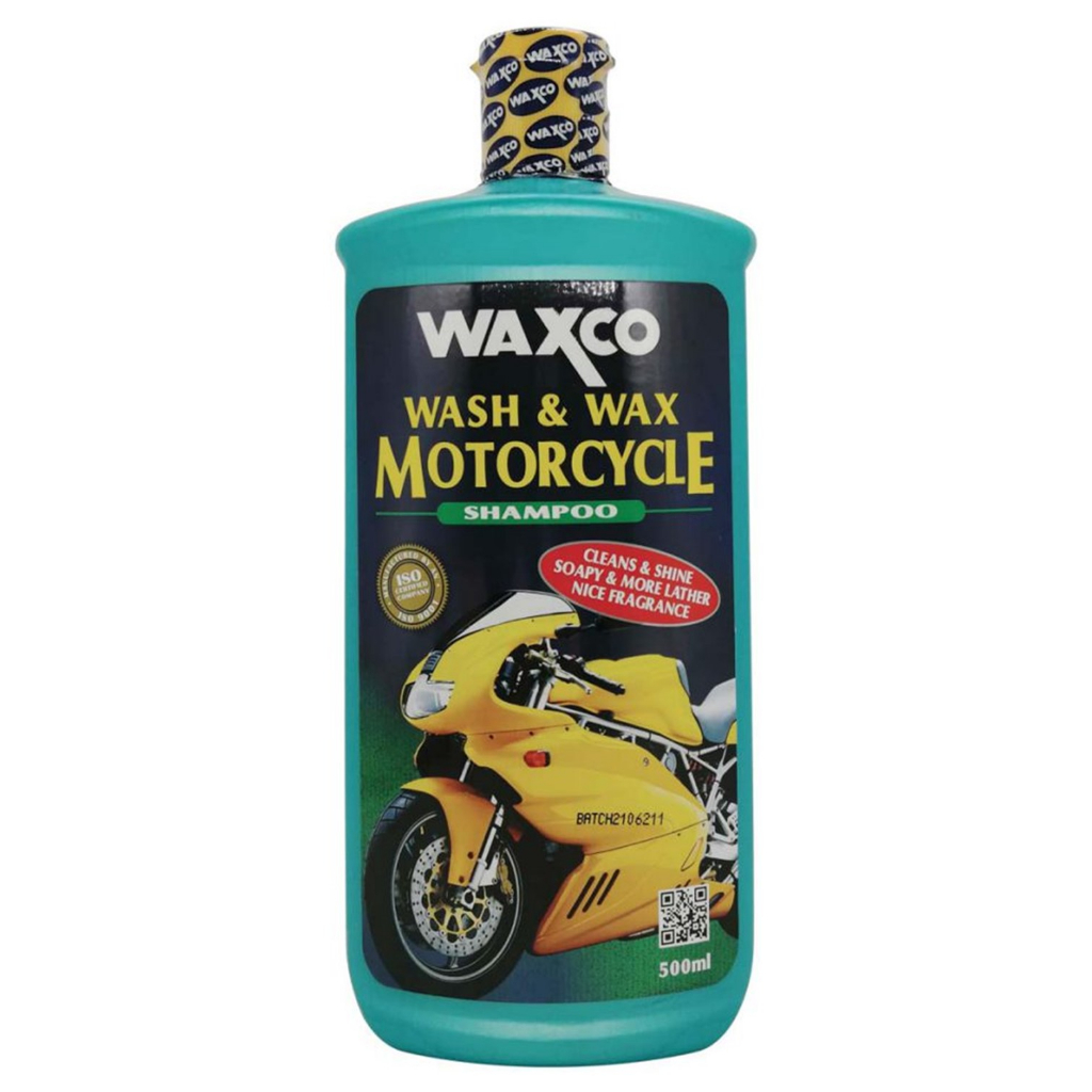 Waxco Wash & Wax Motorcycle Shampoo (500ml) | Shopee Malaysia
