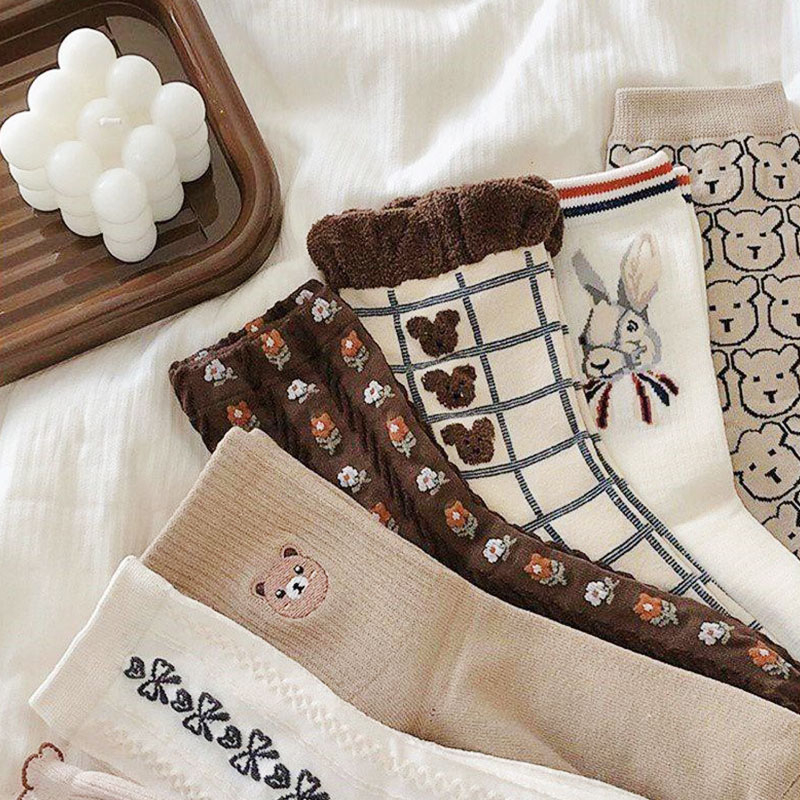 𝗚𝗢𝗢𝗗 𝗦𝗧𝗥𝗘𝗧𝗖𝗛 》Thick Vintage Socks Women Stocking Sandal Sneakers Shoes ...