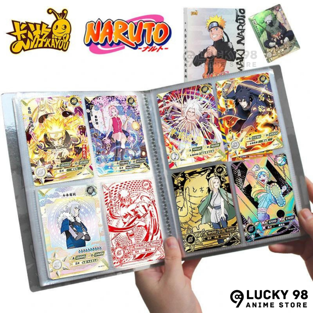 Naruto Card Album Book Kayou Original Official Collection Card Binder ...