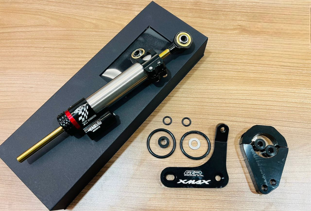 Matris Damper Xmax 250/300 Steering Damper Stabilizer Set With Bracket ...