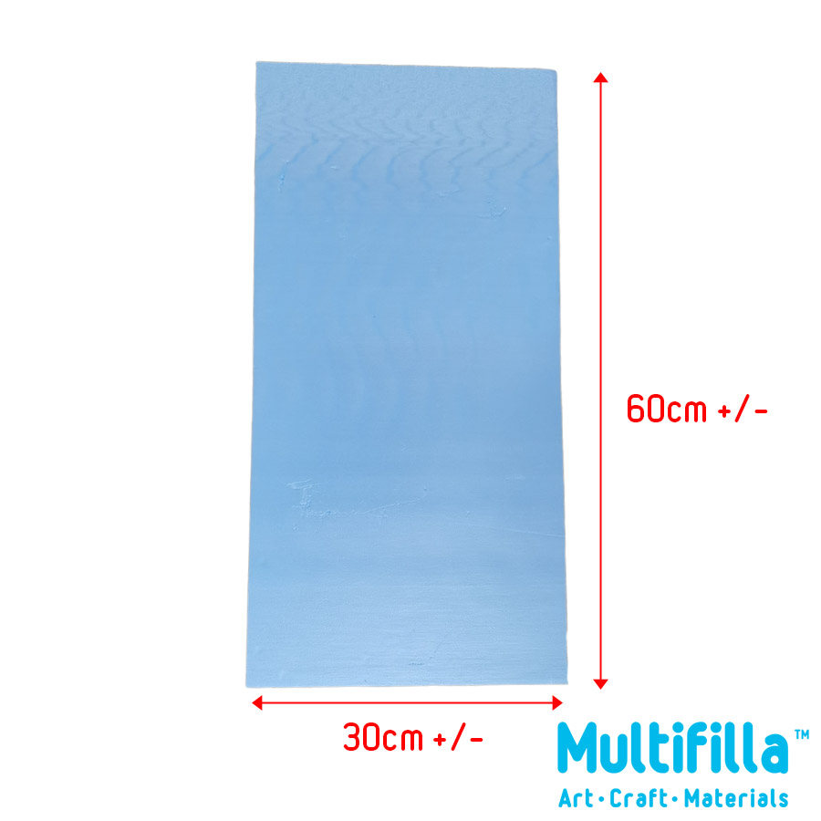 XPS Blue Foam 50mm (2pcs) - Square Edge - High Density Blue Foam ...