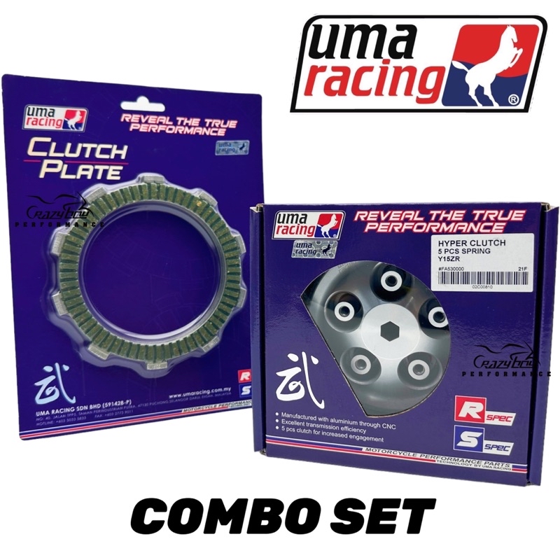 UMA RACING HYPER CLUTCH+CLUTCH PLATE Y15ZR LC135 4S AUTO/CLUTCH LC135 ...
