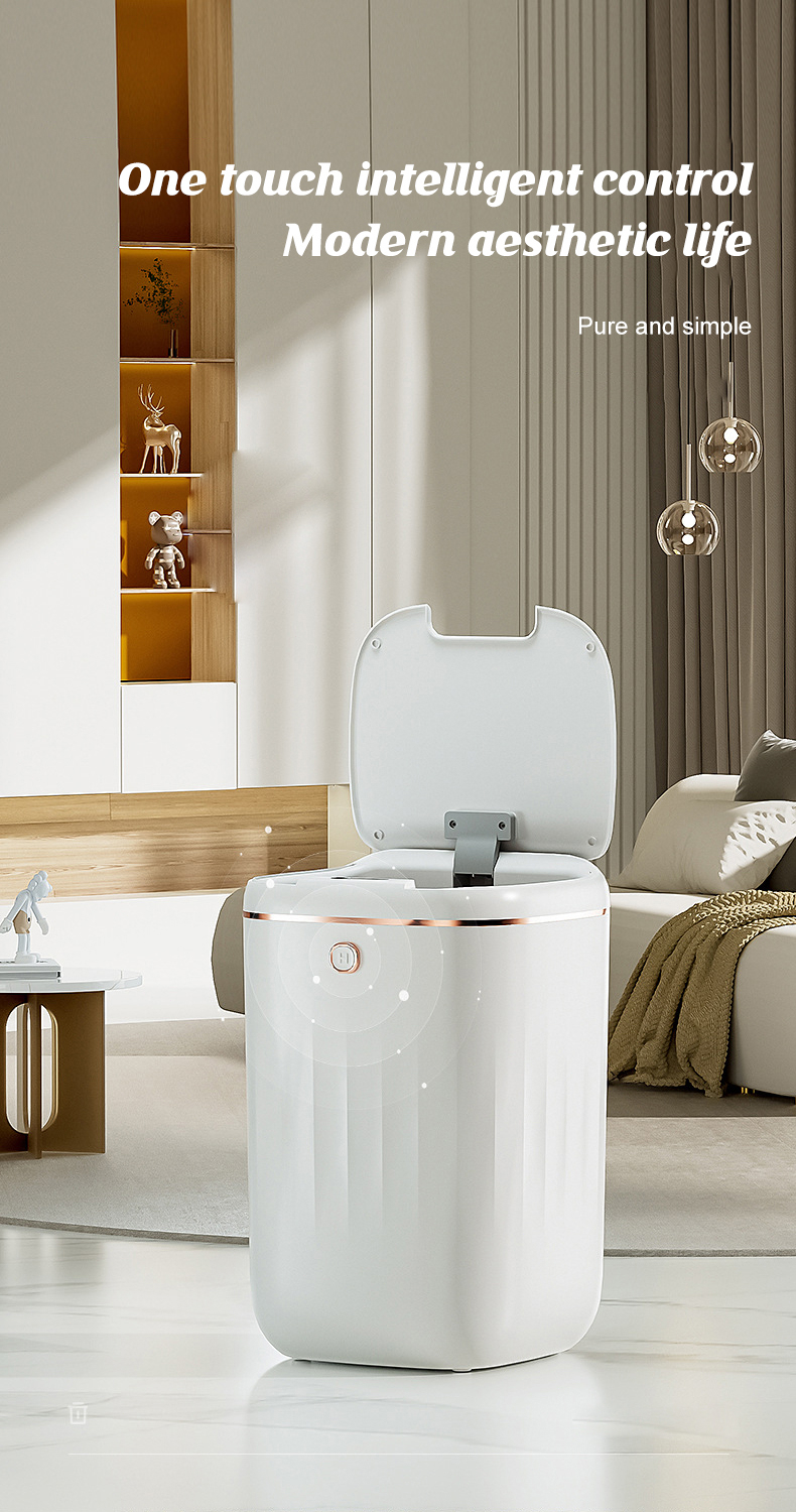 20L Automatic Touchless Rubbish Bin Large Capacity Charge Version Smart ...