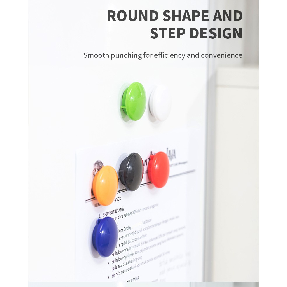 Deli Whiteboard Magnet Button Φ30mm | Shopee Malaysia