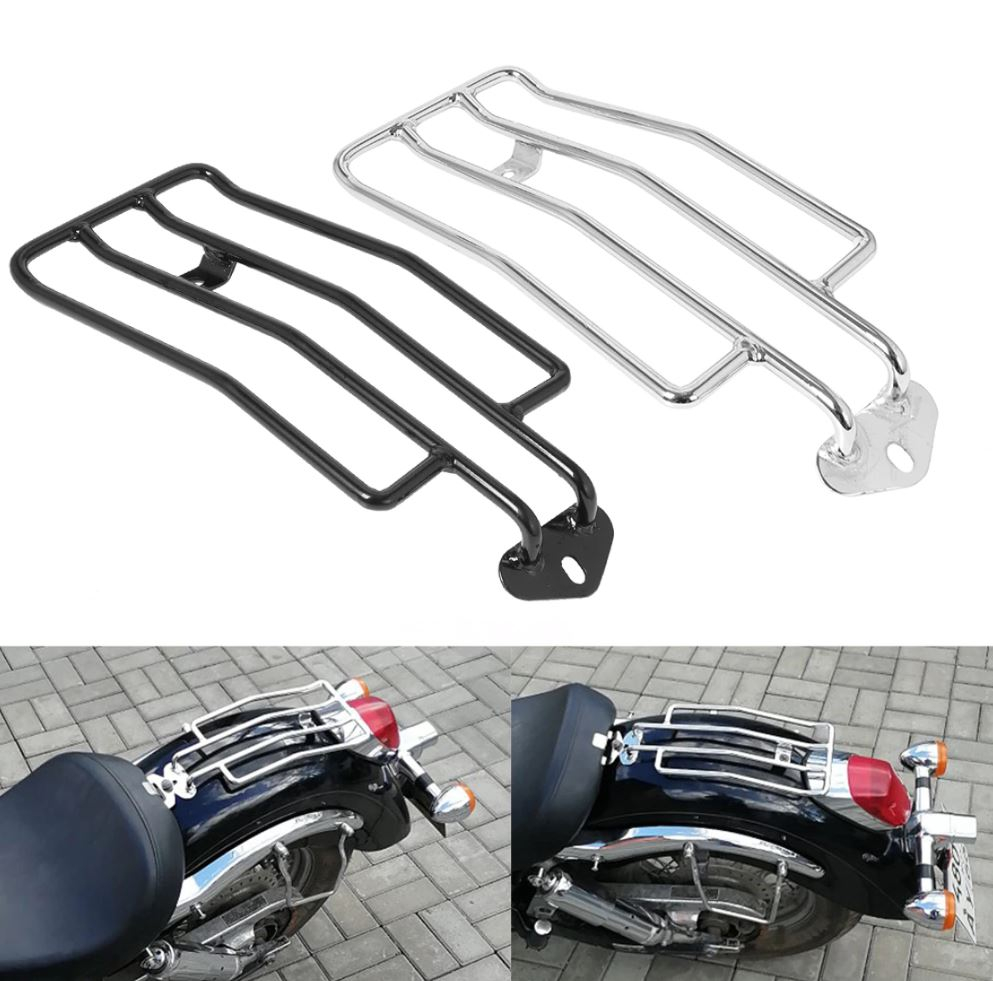 motorcyle rear luggage rack for bobber chopper easy rider pnp for ...