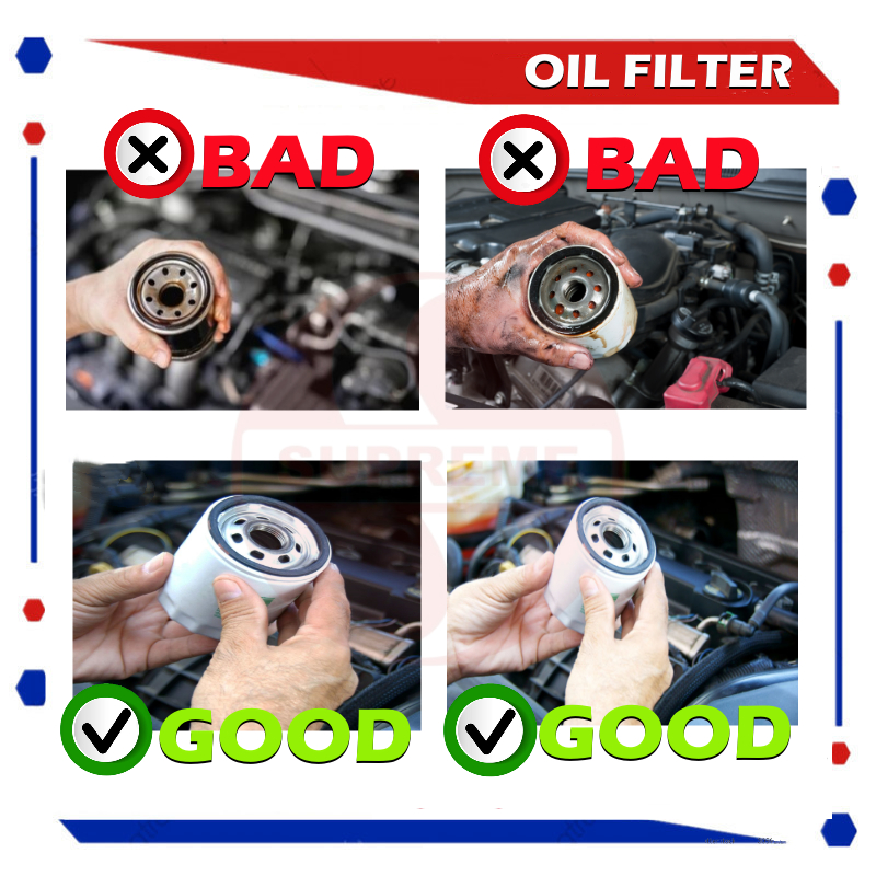 S2U Oil Filter Mitsubishi Triton VGT KL1T O-7104S 1230A182 Penapis ...