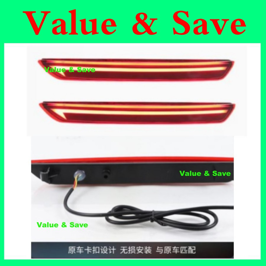Mazda CX30 CX-30 Rear Bumper Light Dynamic Moving LED Rear Bumper ...