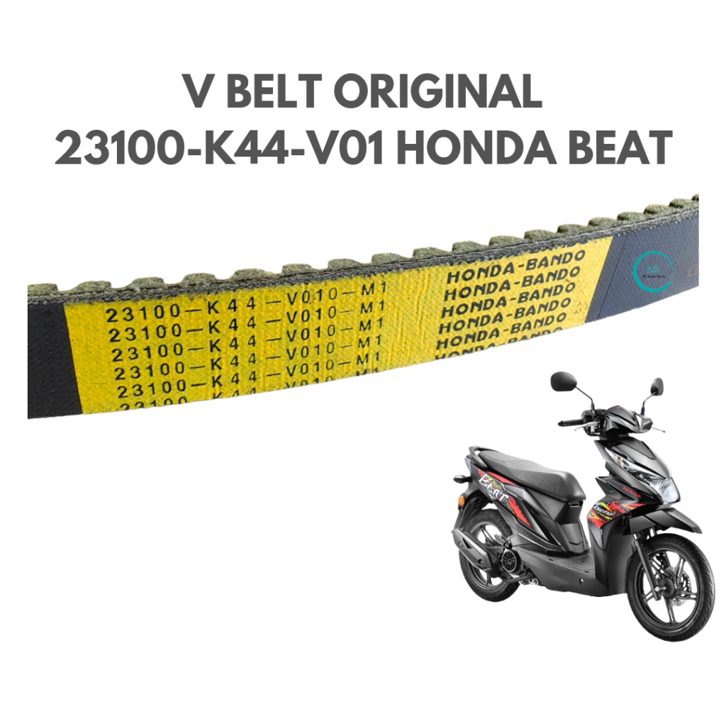 ORIGINAL V BELT BELTING HONDA BEAT V1 BEAT 110 V1 BEAT FI V1 | Shopee ...