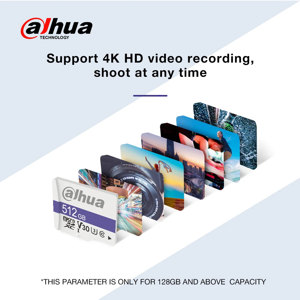 DAHUA C100 & P100 MicroSD UHS-I Class 10,U1,U3,V10,V30 Memory Card Read Speed Up to 95MB/s(32GB ...