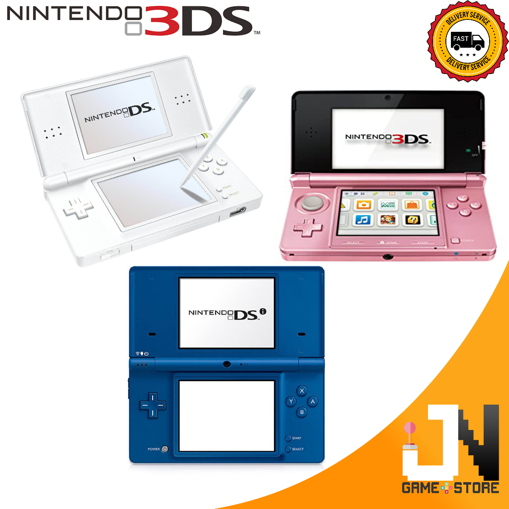 Nintendo DS Lite | DSLITE / DS I | DSI / DSI XL | DSI LL | 3DS Pearl Pink Nintendogs + Cats ...