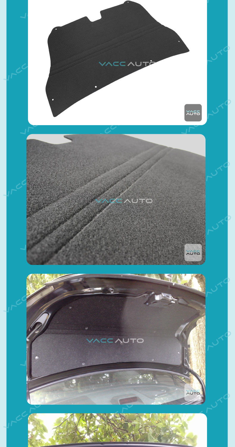 Toyota Vios (1st Gen) Rear Bonnet Cover Rear Boot Cover Protector ...