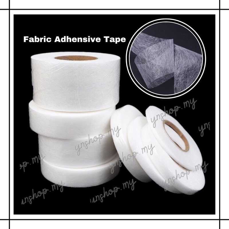 (Gulung) Fabric Adhesive Tape Fusible Tape Pita Pelekat Kain Pelekat ...