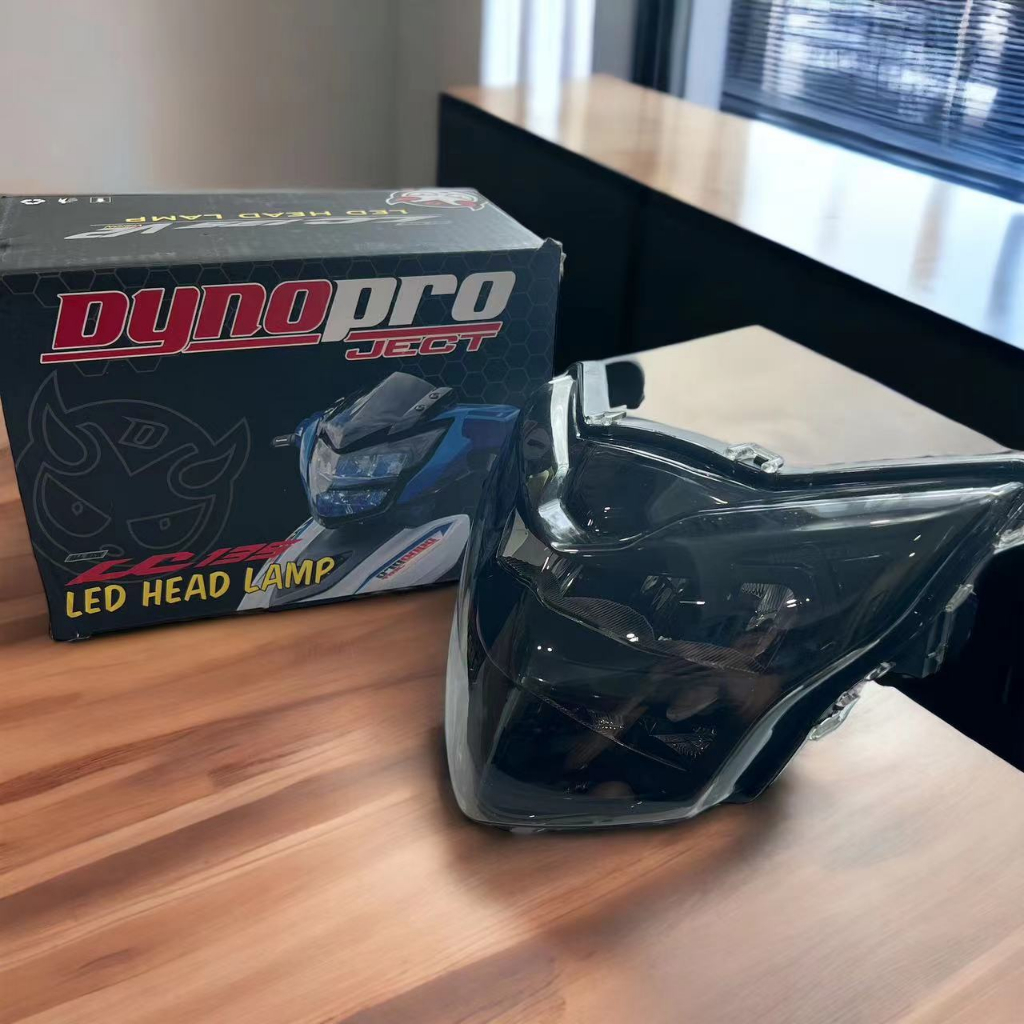100% DYNOPRO DYNO PRO Yamaha LC135 V2-V7 LED Projector Head Lamp Super Terang Dyno Project Led ...