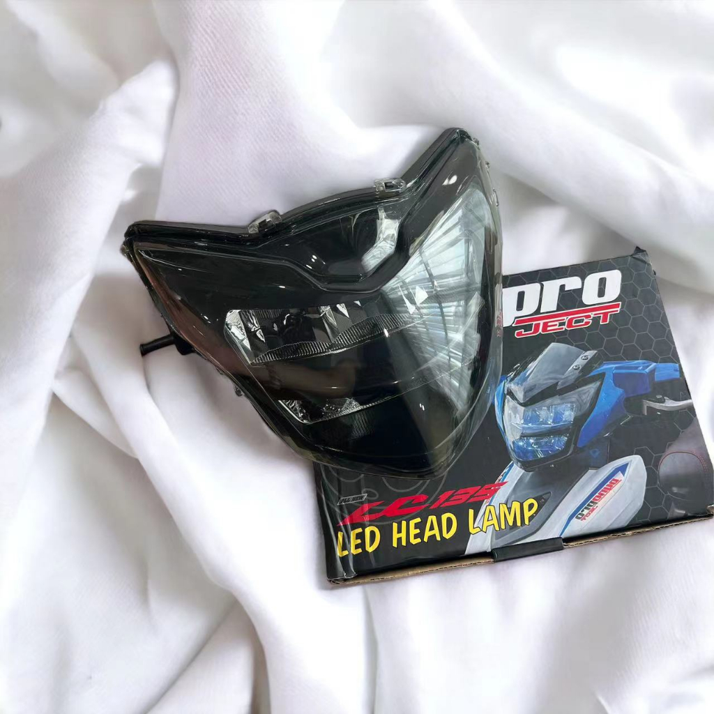 100% DYNOPRO DYNO PRO Yamaha LC135 V2-V7 LED Projector Head Lamp Super Terang Dyno Project Led ...