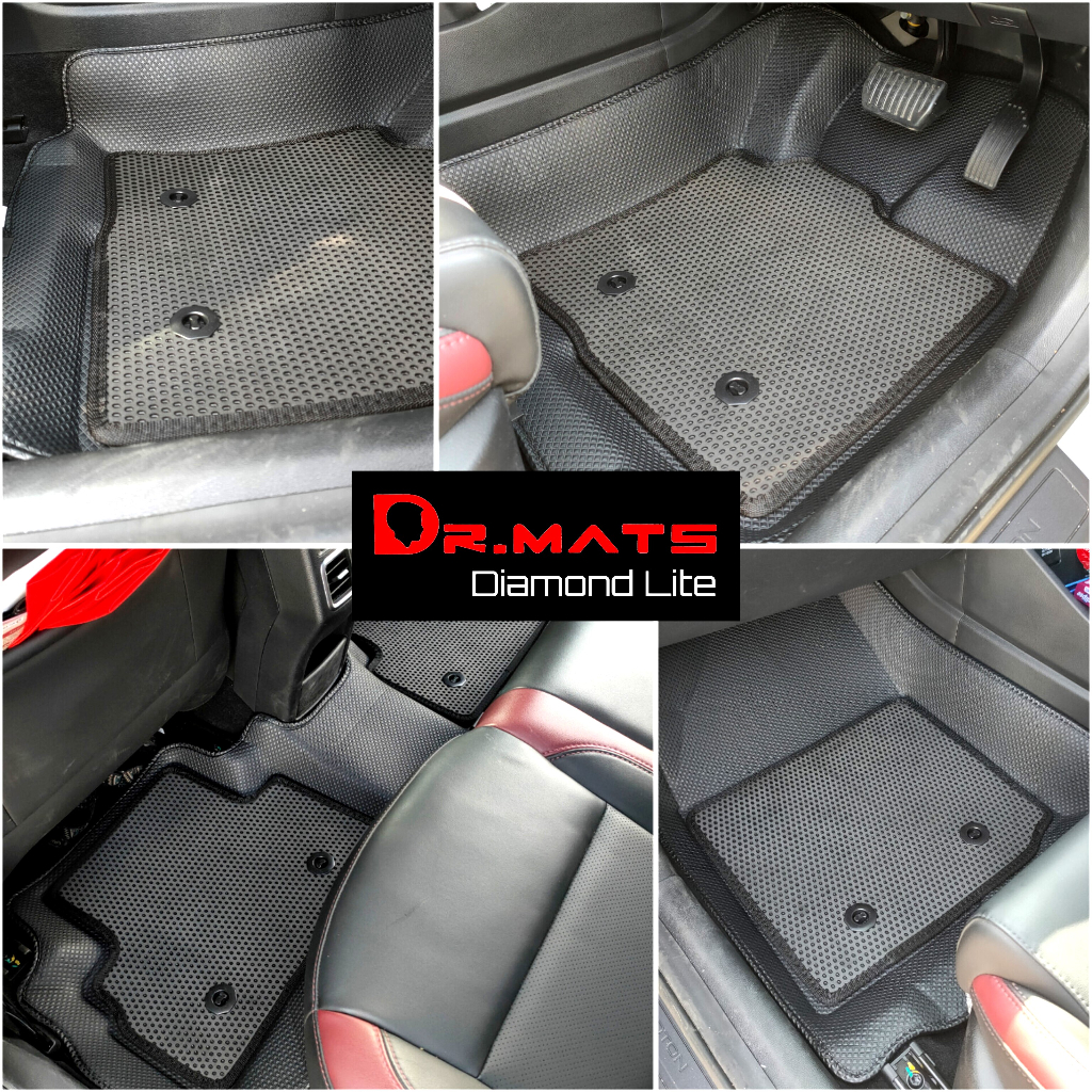 [FULL SET] DR.MATS Diamond 5D Carpet Ford Ranger T6 T7 T8 2 Layer 5D ...