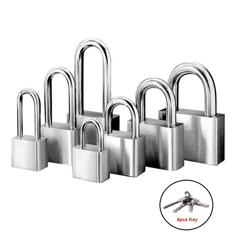 Heavy Duty Padlock Stainless Steel Durable Security Safety House Door ...