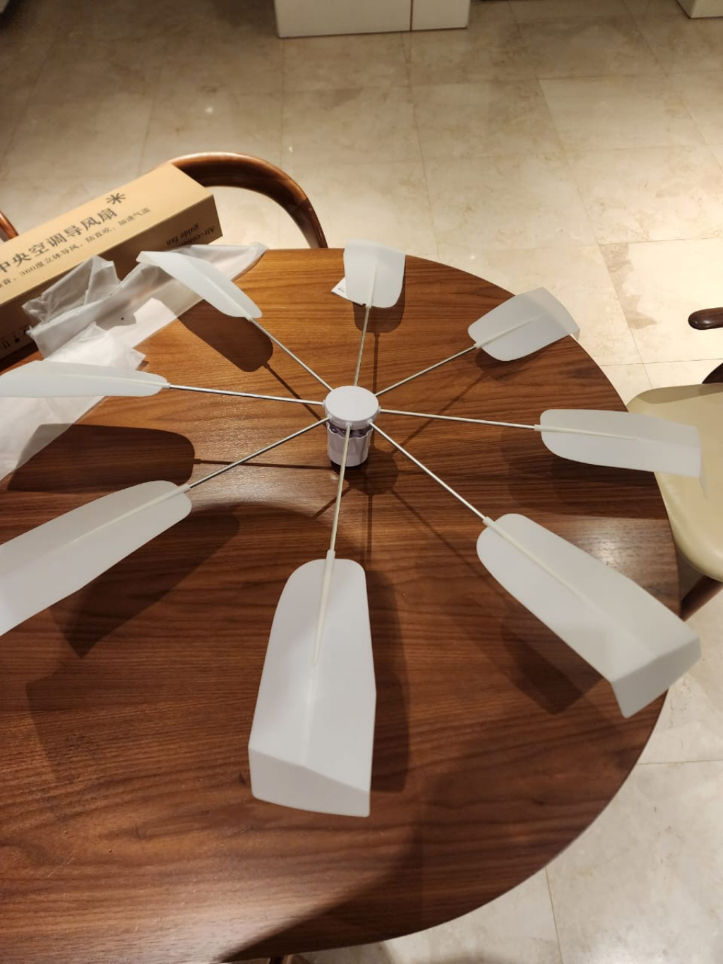 Premium Cassette Fan Wind Deflector Aircond Kipas Aircond Ceiling Fan ...