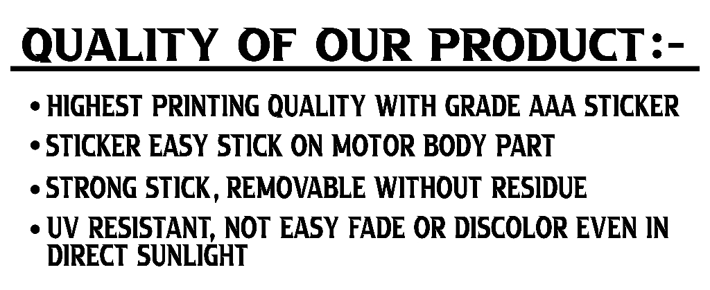 STRIPE MOTOR HONDA RSX 150 CBR/NSR DESIGN CUSTOM BODY STICKER ( READY ...