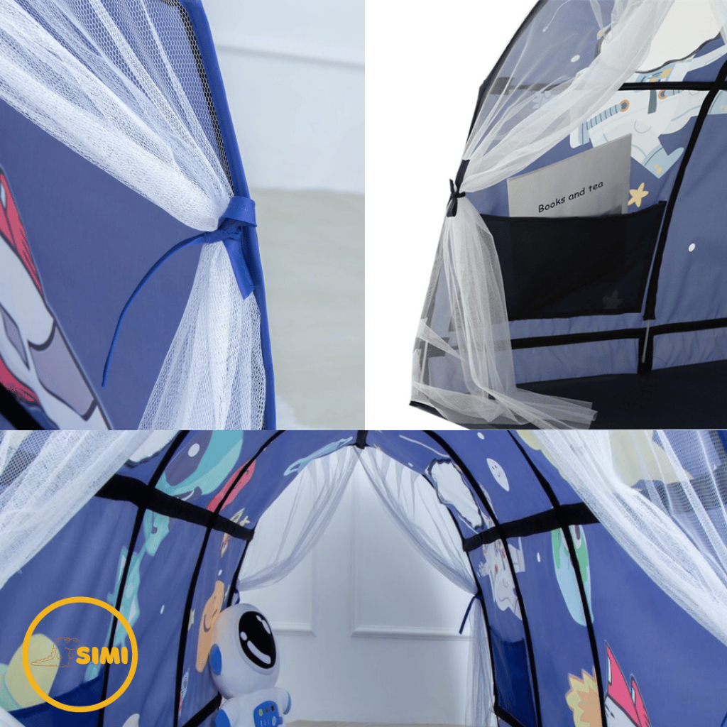 SIMI Sleeping Tent Play Tent Playhouse Tunnel Canopy Cartoon Pattern ...
