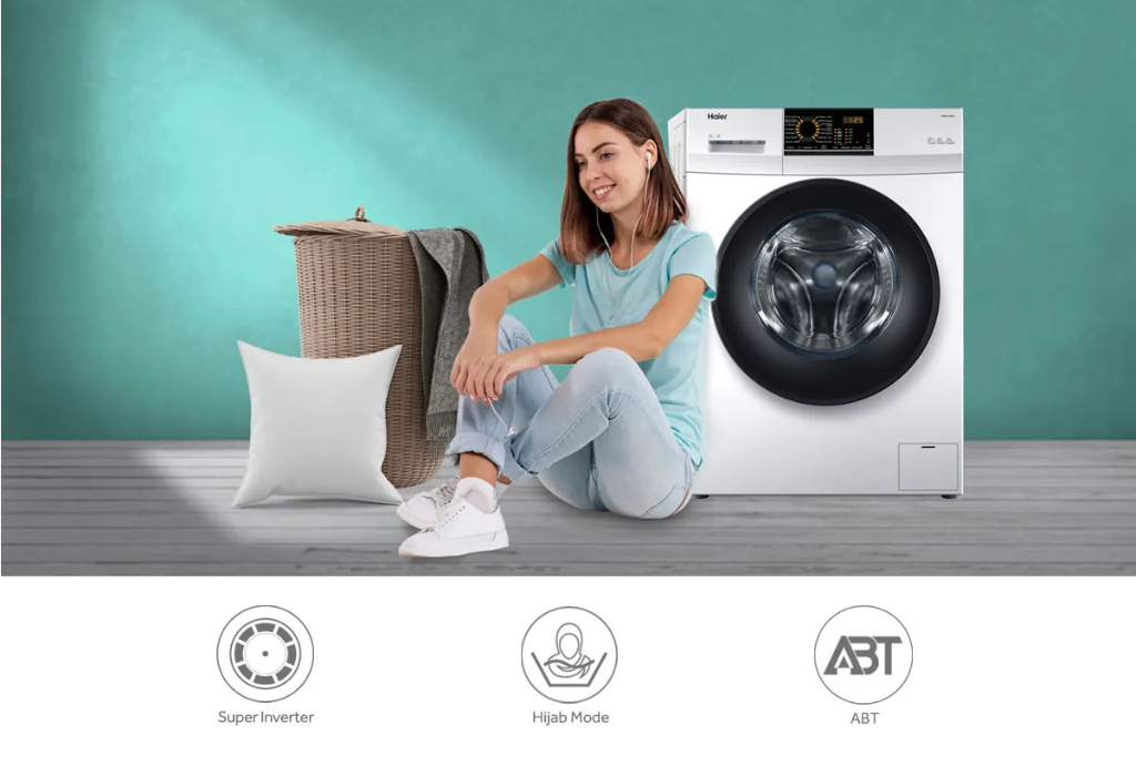 Haier Washer Dryer 10KG/7KG Front Load Inverter HWM100-FD10829/HDV70E1 ...