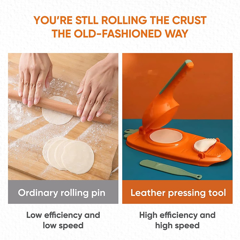 💝圆通馆💝 Kitchen Acuan Karipap Dough Pressing Tools Set Dumpling Maker ...