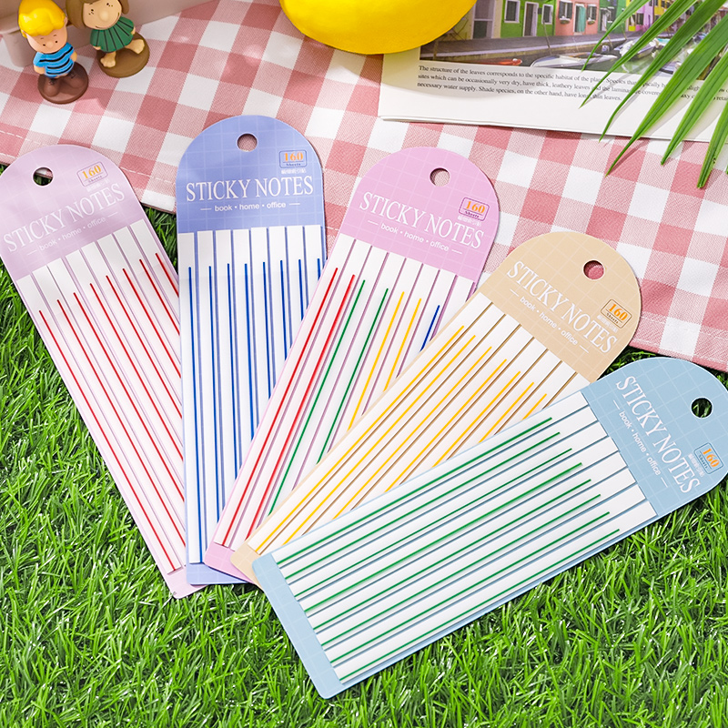 Points Highlights Lines Thin Strips PET Index Stickers Transparent ...