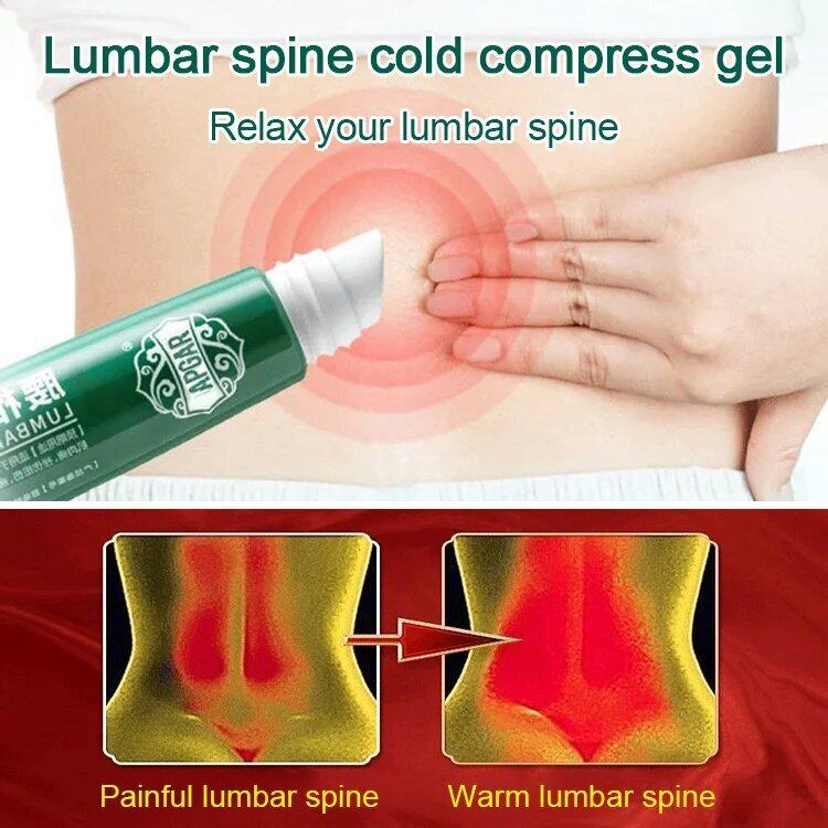 Lumbar type cold compress gel lumbar spine knee pain gel Spinal Joint ...