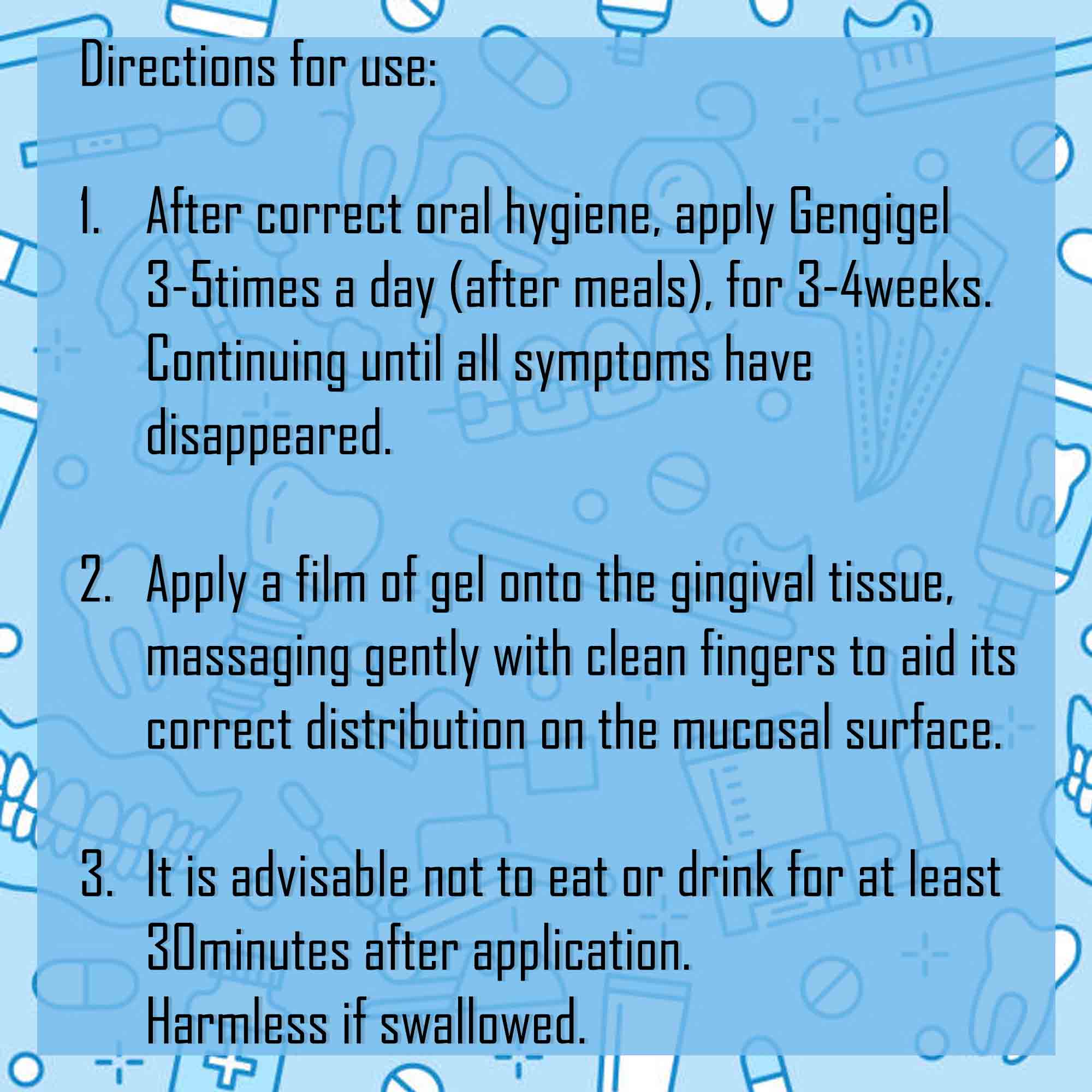 Gengigel® 1ml Gingiva Gel Oral Gel Ulcer (Hyaluronic Acid) Gingivitis ...
