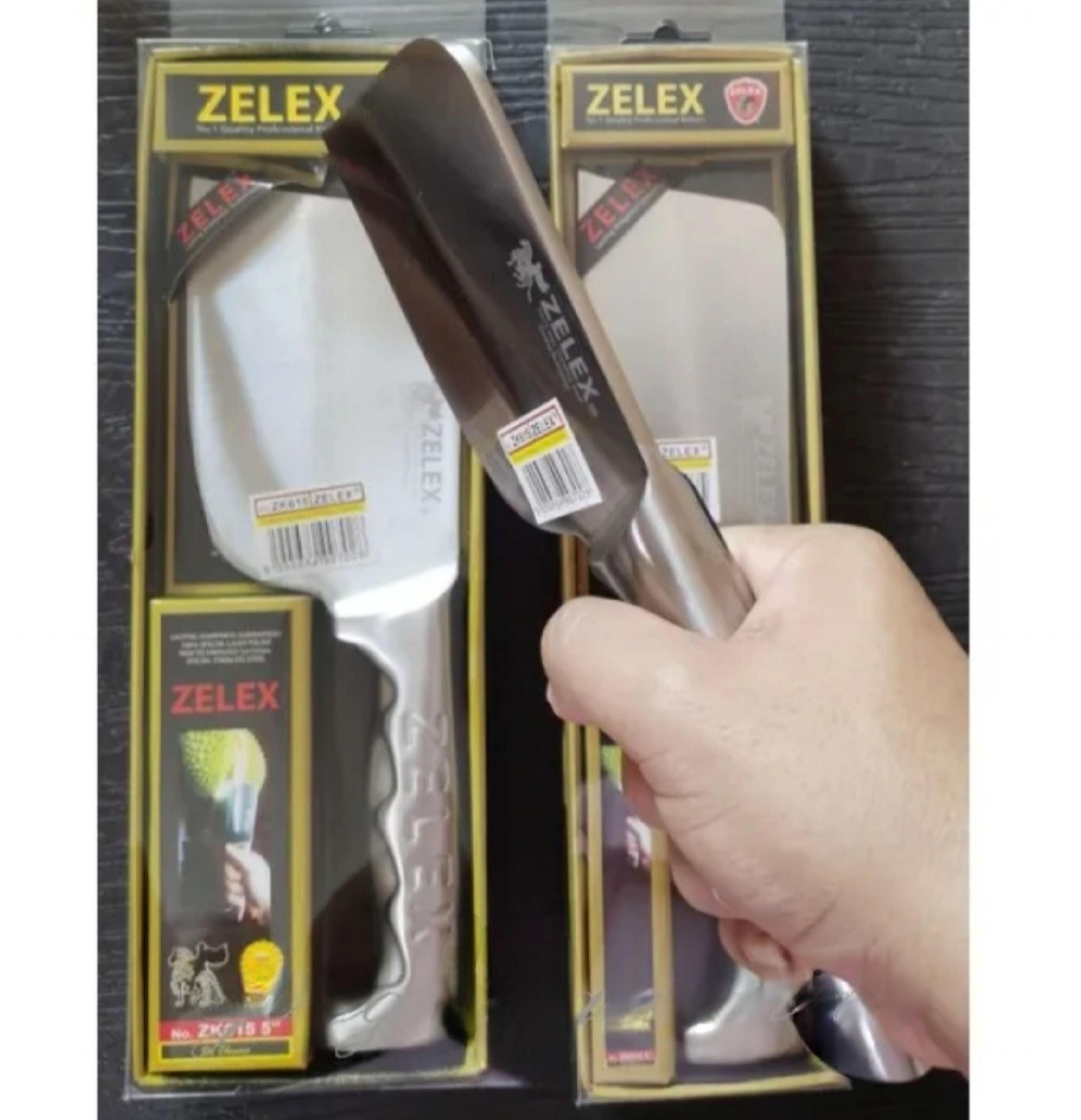 Zelex New Durian Knife Opener 6mm Pisau Dapur Potong Durian Tulang 榴莲刀 ...