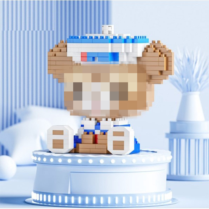 Wenbo Mini Block DIY Character Model Building Blocks Nano block Cartoon Blocks | Shopee Malaysia