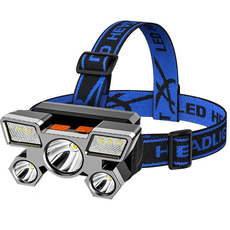 EnJO 🔦 Night Head Light Lamp 🔦 Headlamp Lampu LED Head-mounted USB ...