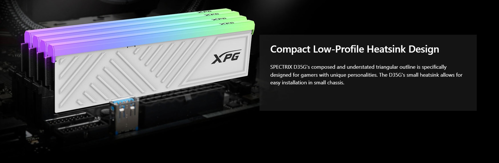 Adata XPG Spectrix D35 / D35G RGB DDR4 Gaming Desktop RAM 8GB / 16GB ...