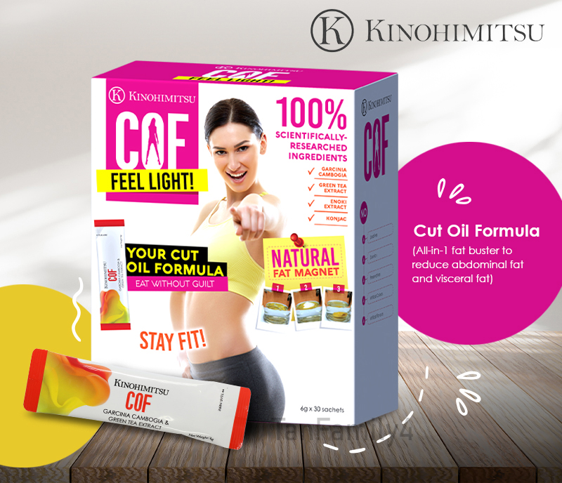 Kinohimitsu COF (1pcs) 6g Cut Oil Formula Slimming | Shopee Malaysia