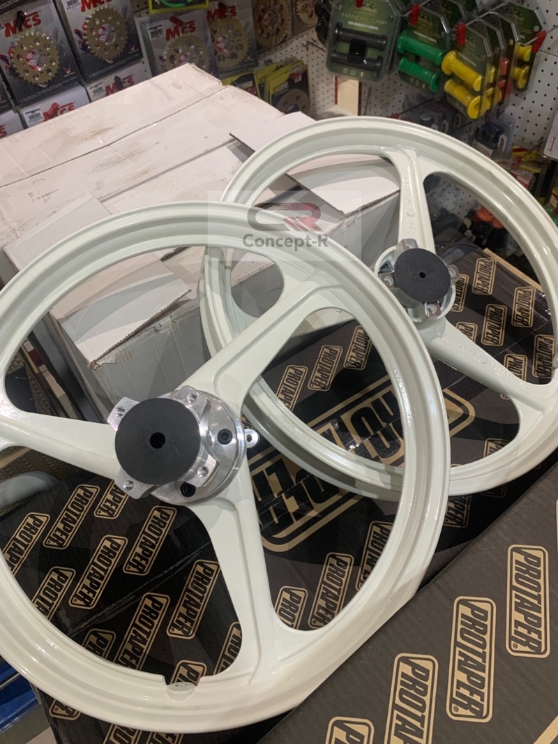 Enkei Sport Rim Tiga Batang Y15ZR/Y125ZR/LC5S/LC135/RS150 Enkei Sport Rim 3 Batang 1.4/1.6 1.6/1 ...