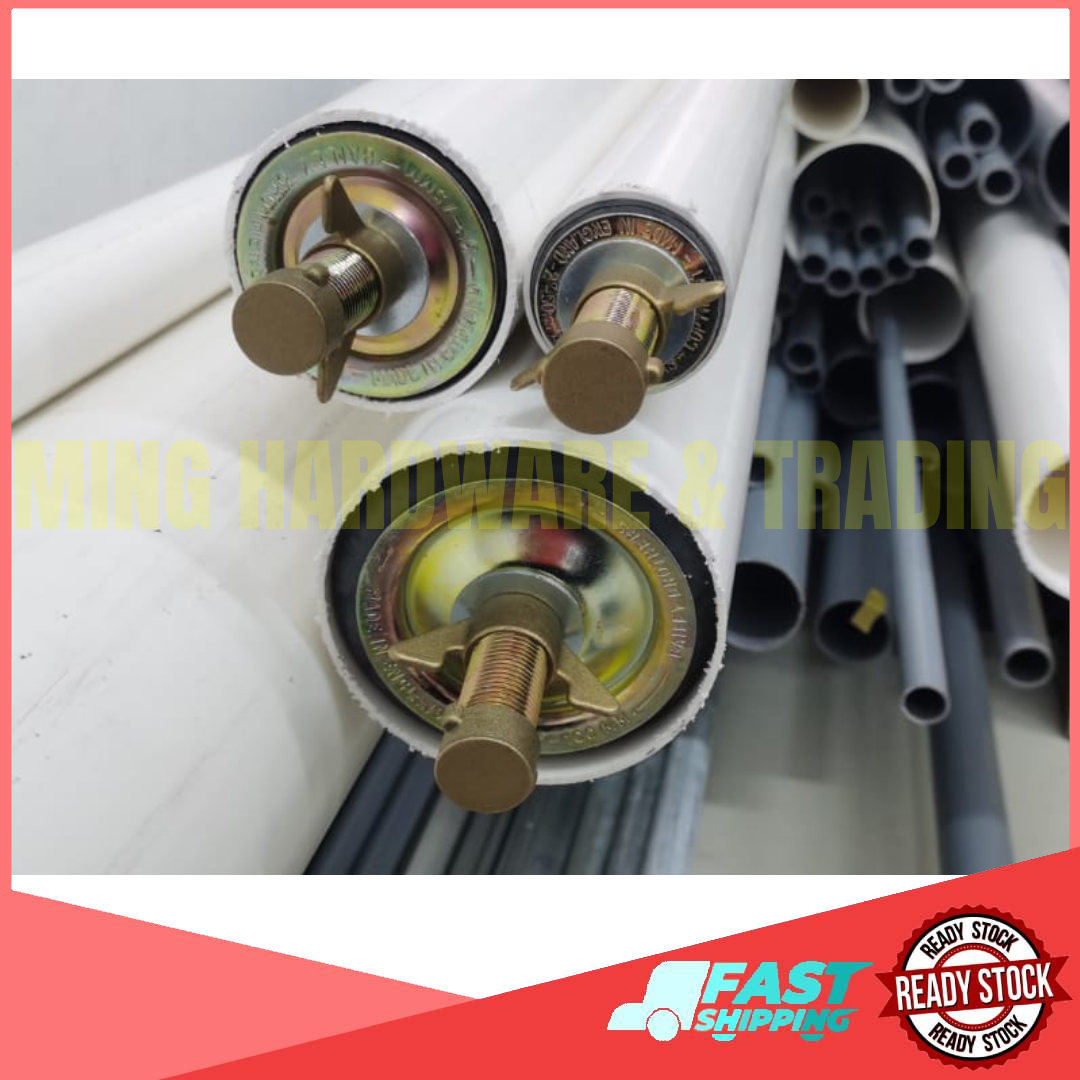 50 / 80 / 100 X 15MM HOROBIN BAILEY DRAIN TESTS PLUG (MADE IN ENGLAND ...