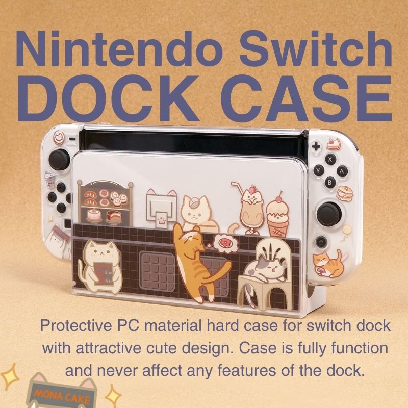 MONA Nintendo Switch Case for Switch OLED/V1/V2 Dockable Protective ...