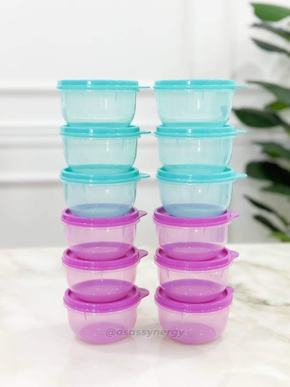 Tupperware Mini Bowl (6pcs) 230ml/ Telur Bunga/ Small Container/ Mini ...