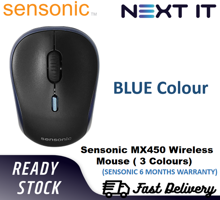 [READY STOCK] SENSONIC MX450 Wireless Mouse ( 3 Colours) | Shopee Malaysia