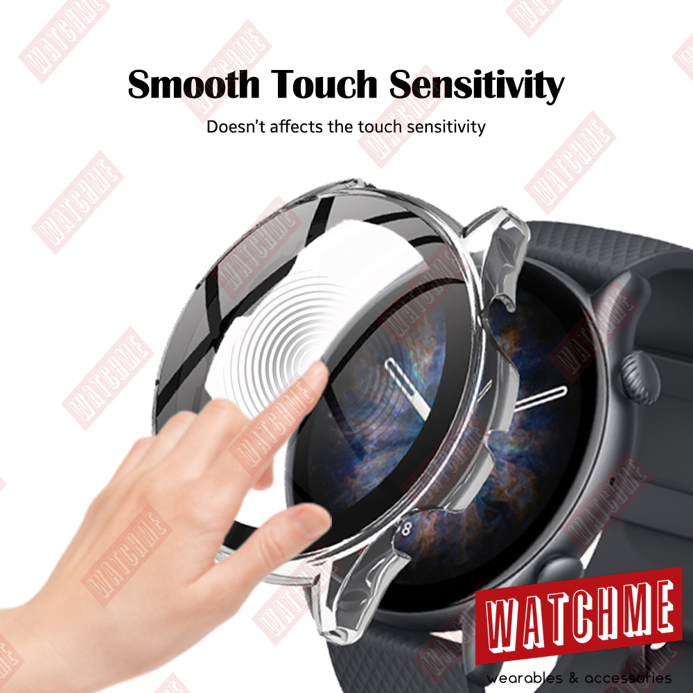 Amazfit GTR Series Protector Case, 2in1 Hard Casing With Screen Glass ...