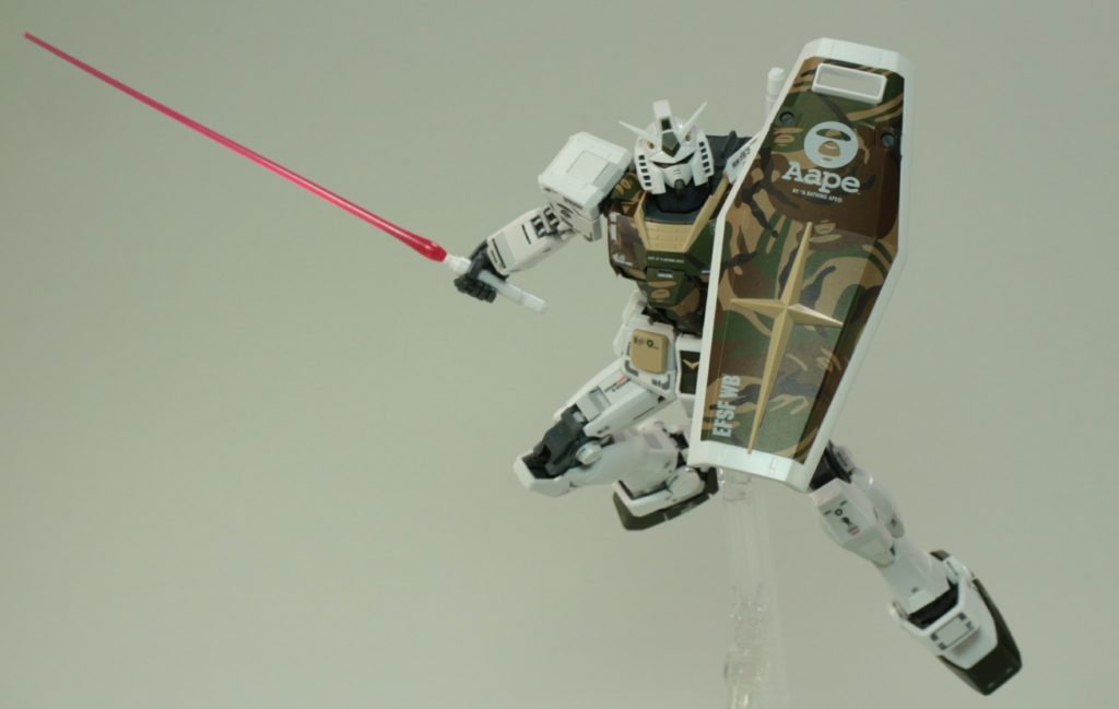 (Ready Stock) [Daban] 6628 1/100 RX-78-2 BAPE & APPE GRN-CAMO LIMITED ...