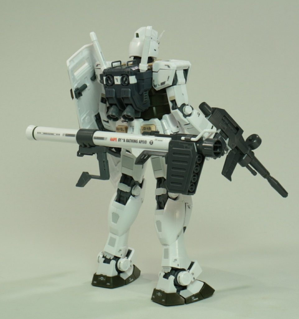 (Ready Stock) [Daban] 6628 1/100 RX-78-2 BAPE & APPE GRN-CAMO LIMITED ...